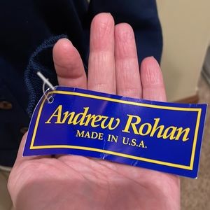 Vintage | Sweaters | Vintage Nwts Old Stock Andrew Rohan Ladies Made In ...
